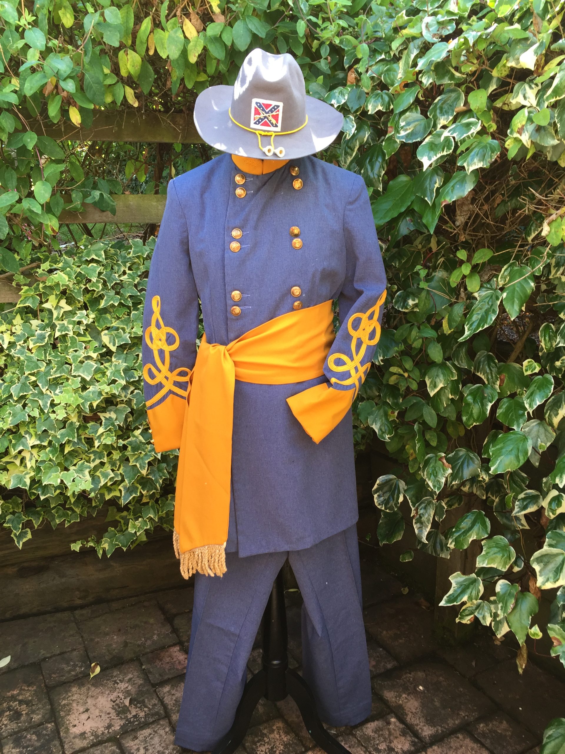 Masquerade Mens Confederate Officer Uniform For Hire. Civil War ...