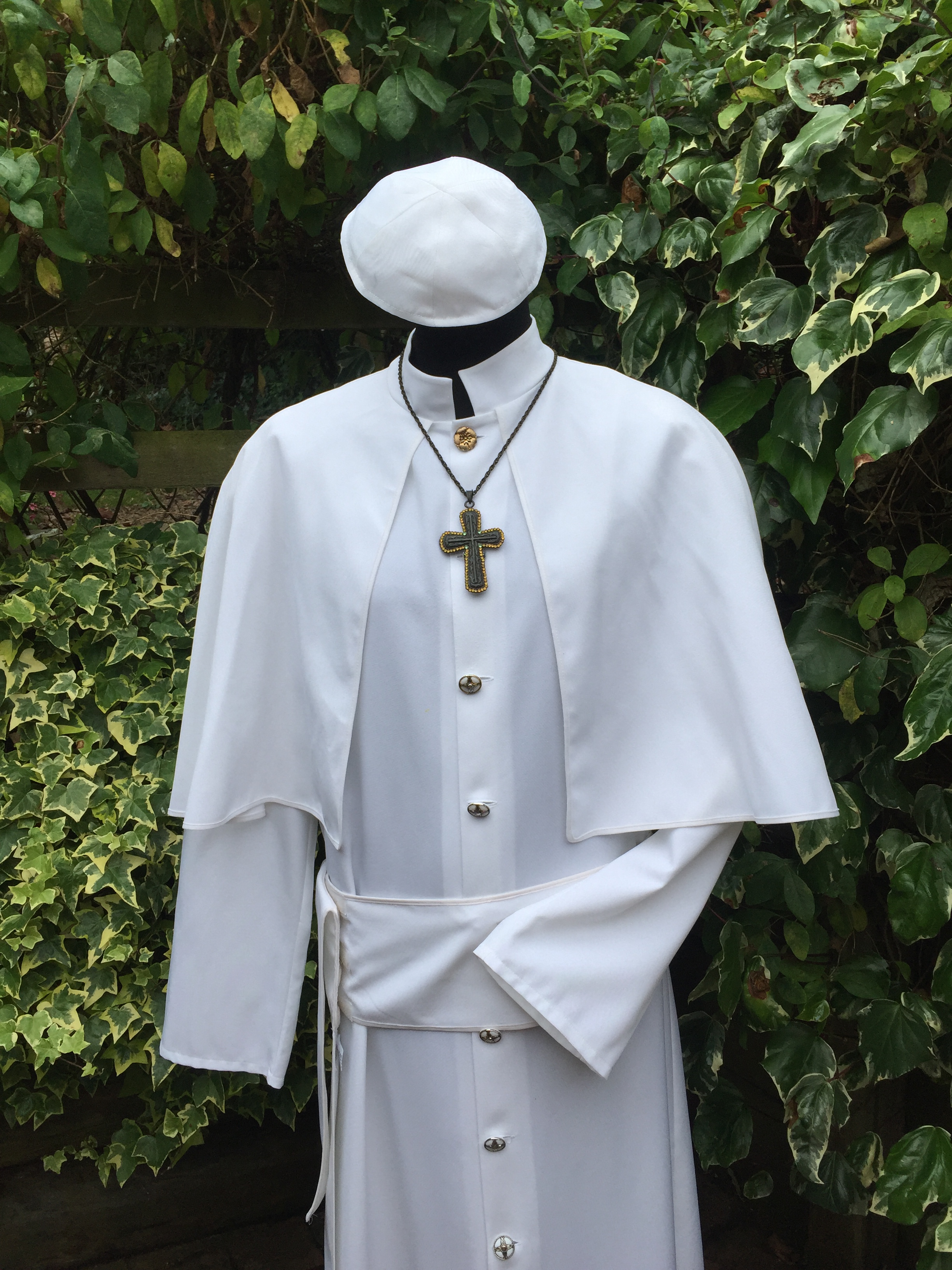White Pope Costume - Masquerade
