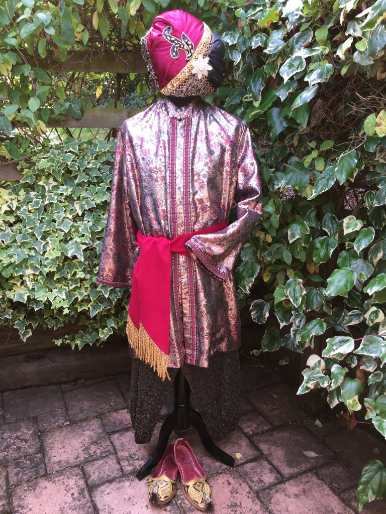 Gents Red & Gold Indian Raj - Masquerade