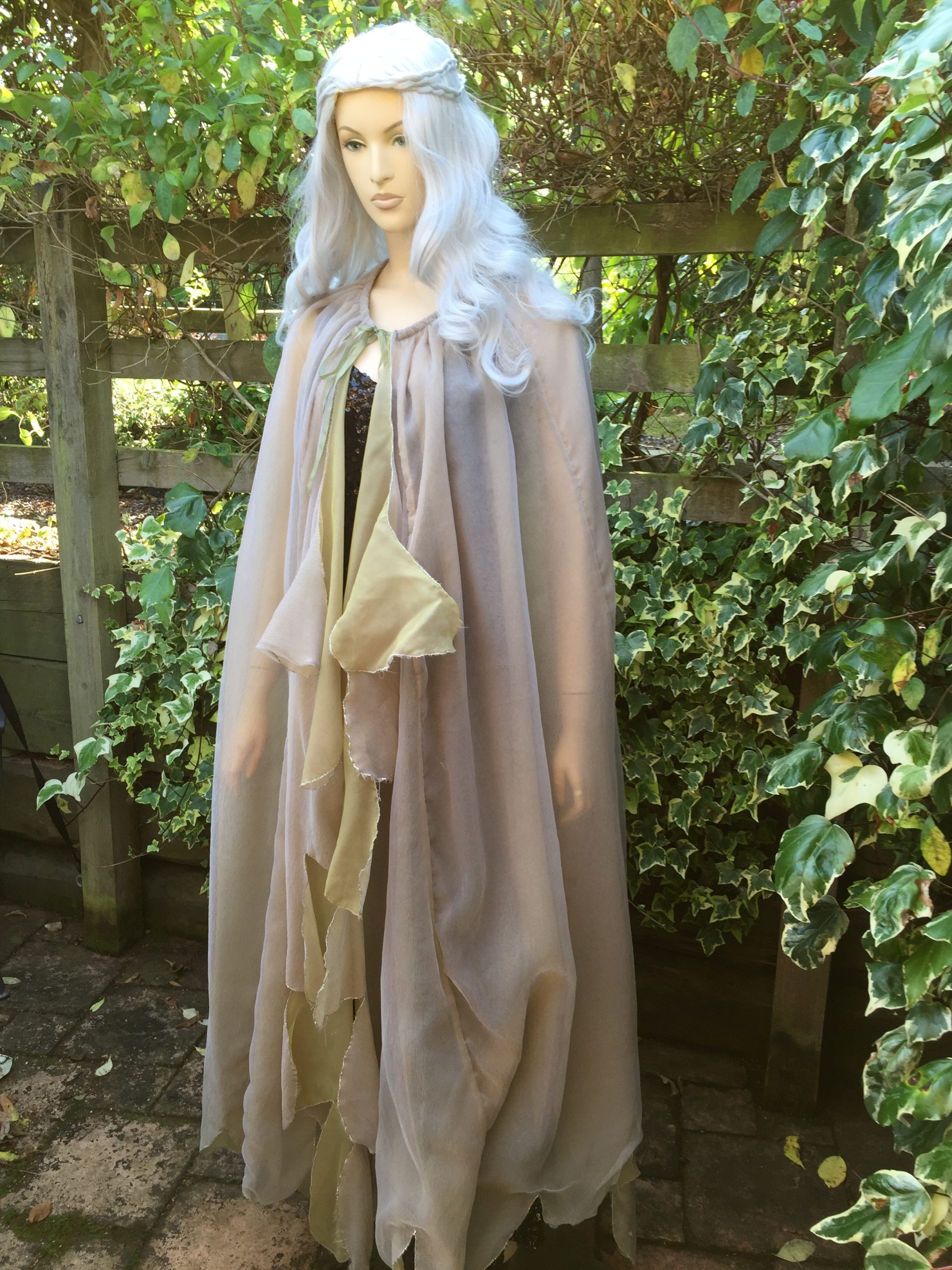 Masquerade Ladies Titania Cape For Hire. Fairy Costumes, Stage Costumes