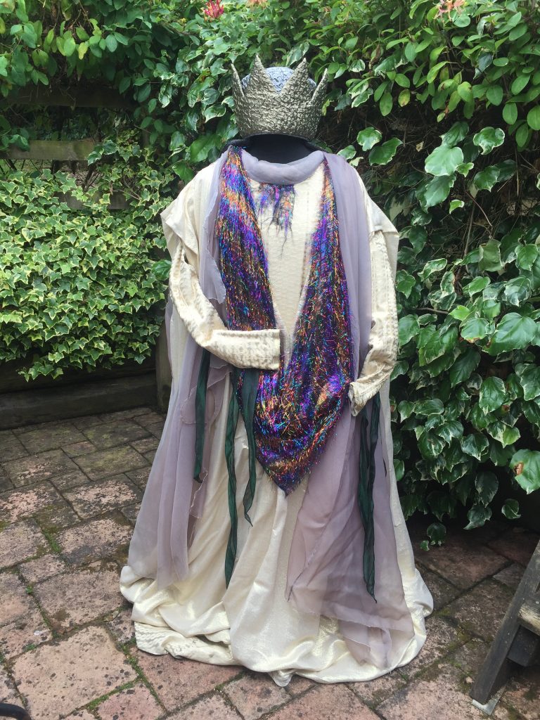 Mens Gold Neptune Costume For Hire. Greek Mythology Costumes