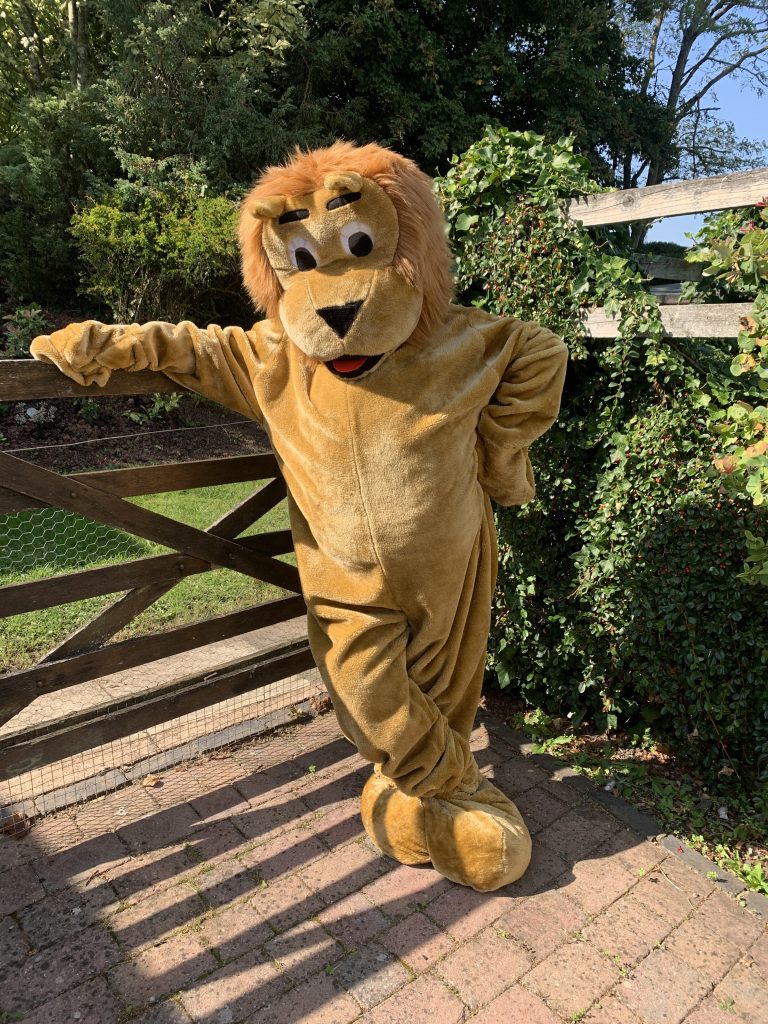 Lion Mascot Costume For Hire. Animal Mascot Costumes To HIre.