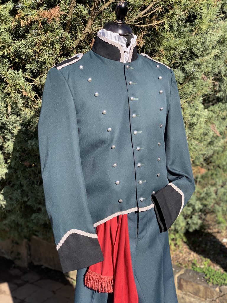 Gents Green Military Sharpe Uniform - Masquerade