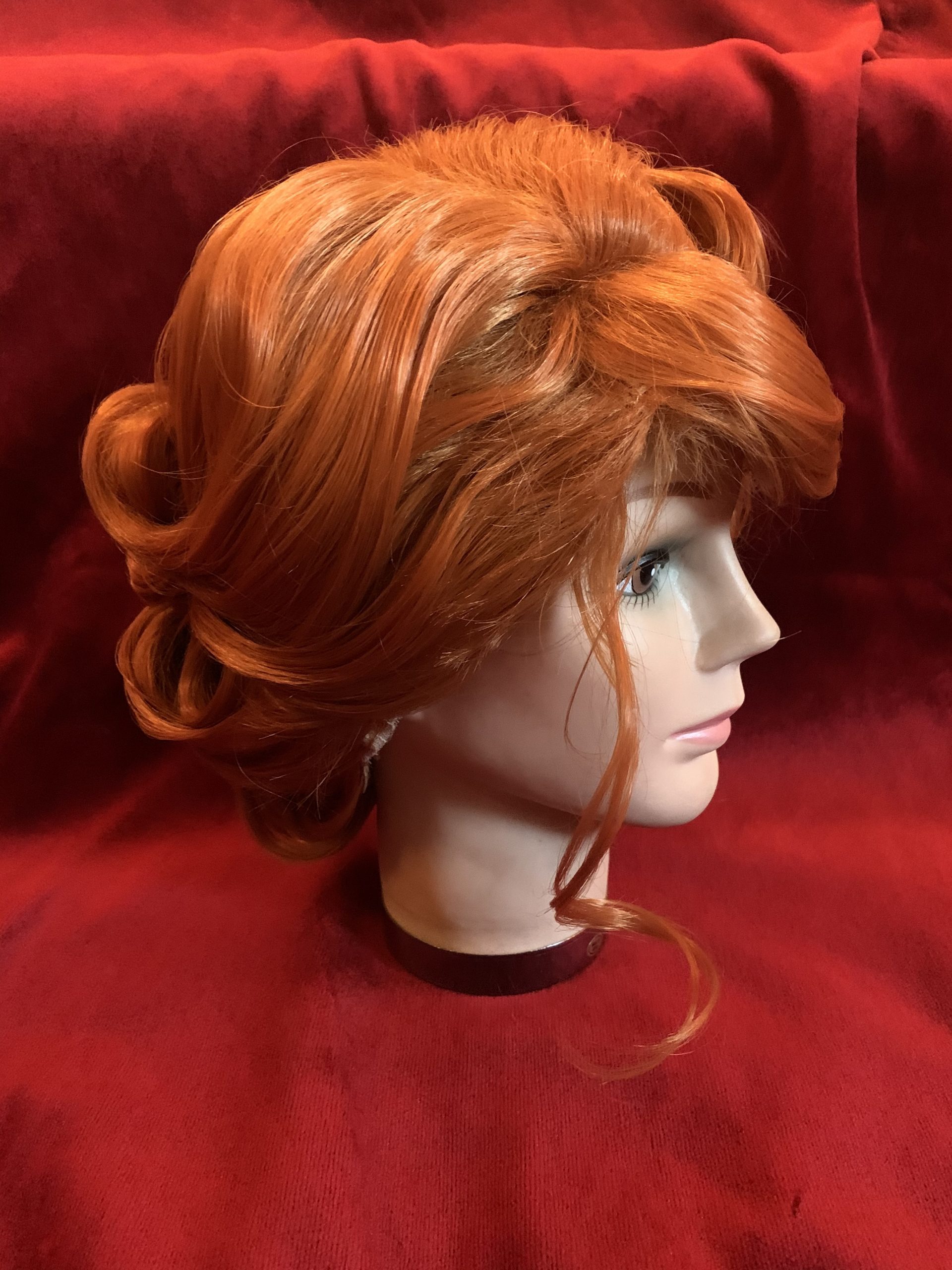 Masquerade Superior Quality Auburn Set Edna Turnblad Wig For Hire