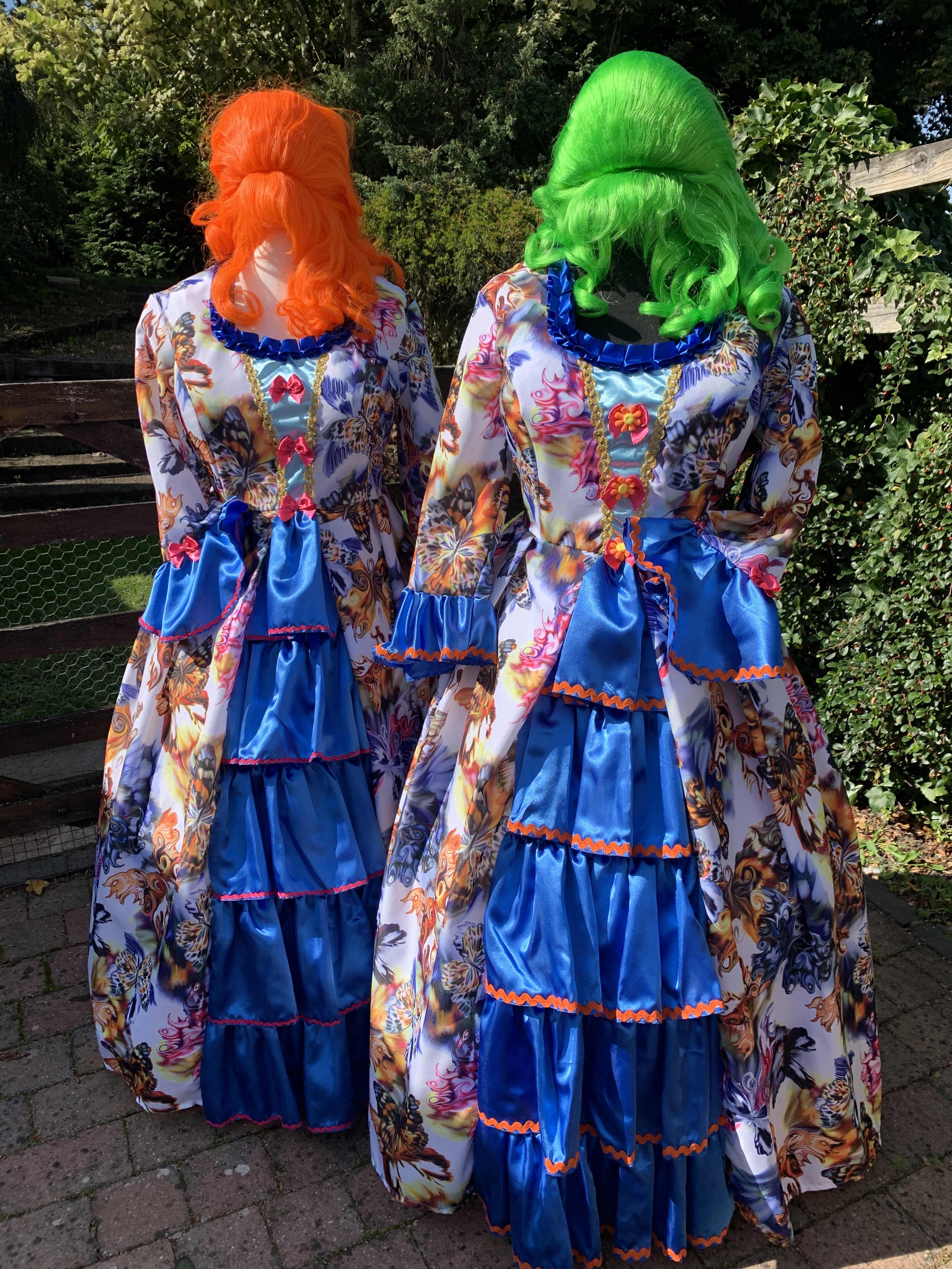 Butterfly Pantomime Dame Costume For Hire. Stage & Panto Costumes